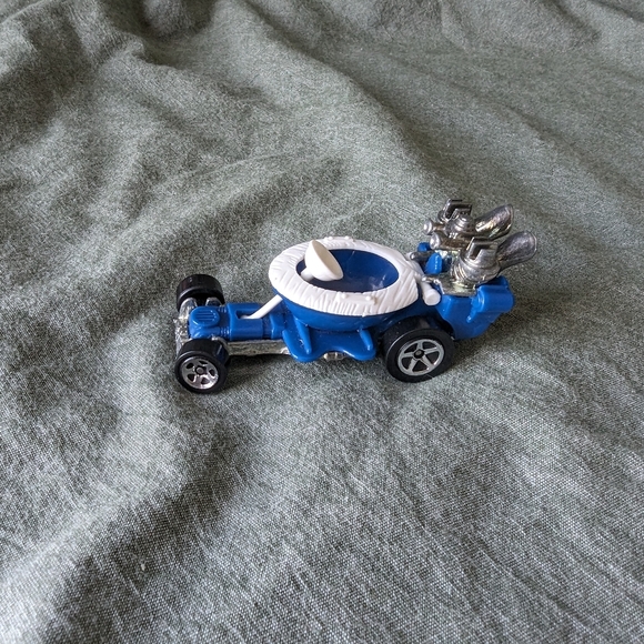 Mattel | Toys | Vintage Hot Wheels Toilet Bowl Car 997 9s Blue Silver ...